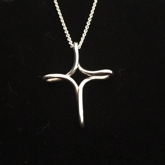 Tiffany & Co. | Jewelry | Copy Tiffany Co Elsa Peretti Infinity Cross ...